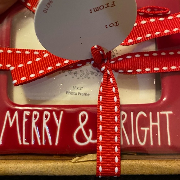 Rae Dunn | Accents | Rae Dunn Merry Bright Mini 3x2 Photo Frame | Poshmark